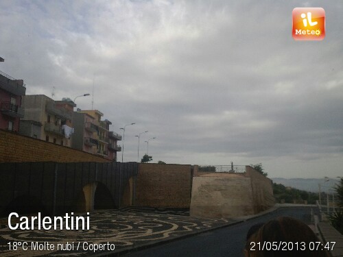 Foto meteo - Carlentini - Carlentini ore 7:47 » ILMETEO.it