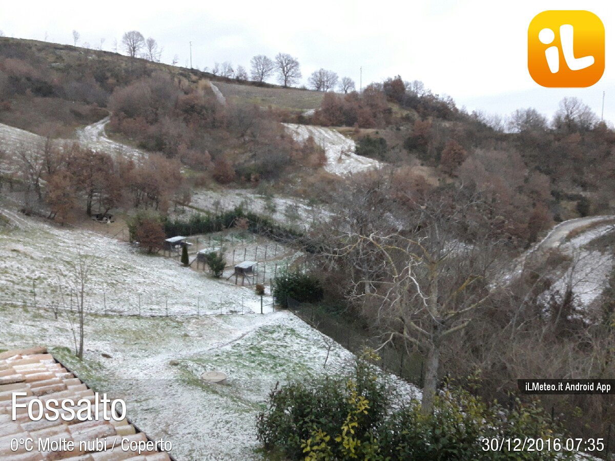 Foto meteo - Fossalto - Fossalto ore 7:35 » ILMETEO.it