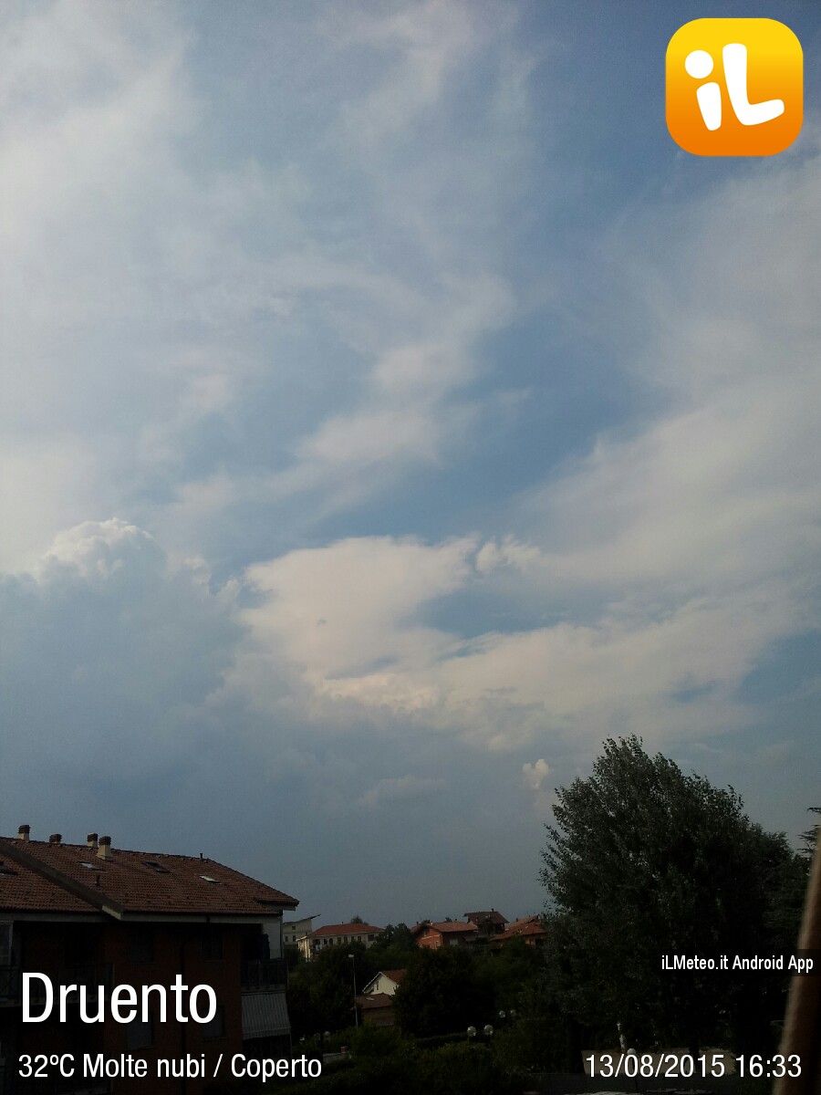 Foto meteo - Druento - Druento ore 16:33 » ILMETEO.it