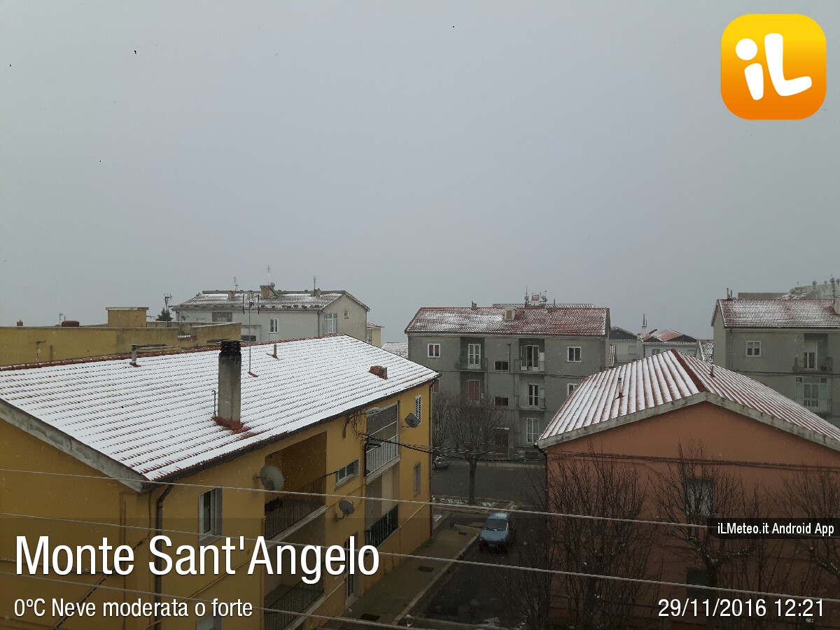 Foto meteo - Monte Sant'Angelo - Monte Sant'Angelo ore 12:21 » ILMETEO.it