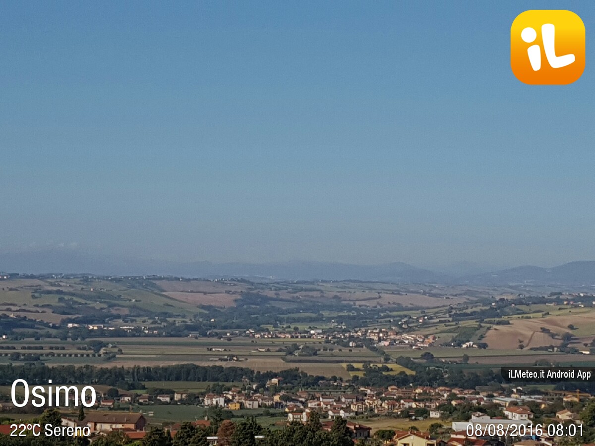 Foto meteo - Osimo - Osimo ore 8:01 » ILMETEO.it