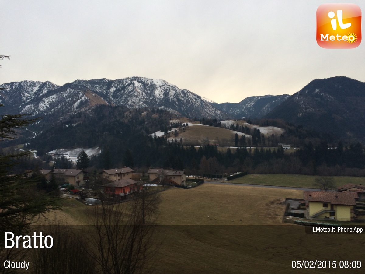 Foto meteo - Bratto - Bratto ore 8:09 » ILMETEO.it