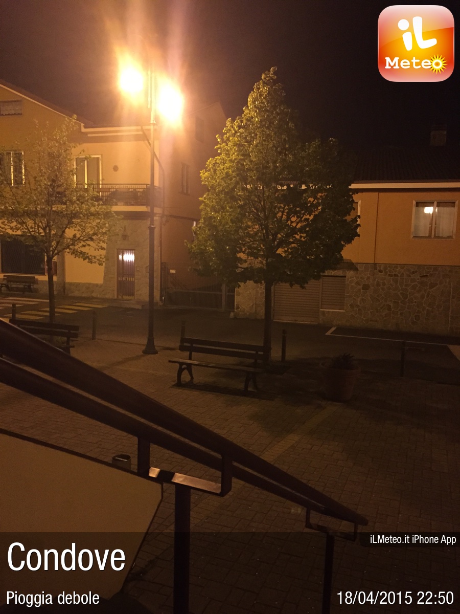 Foto meteo - Condove - Condove ore 22:50 » ILMETEO.it