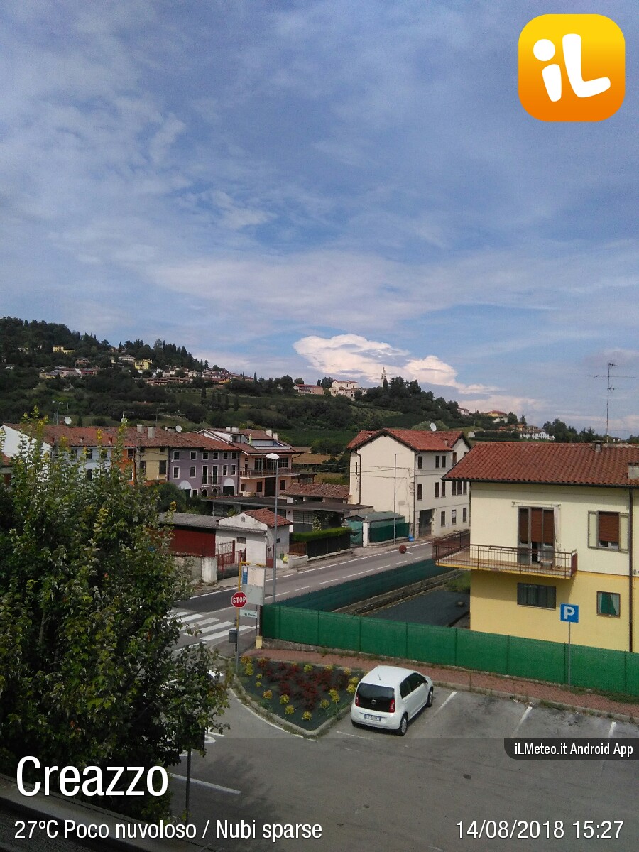 Foto meteo - Creazzo - Creazzo ore 15:27 » ILMETEO.it
