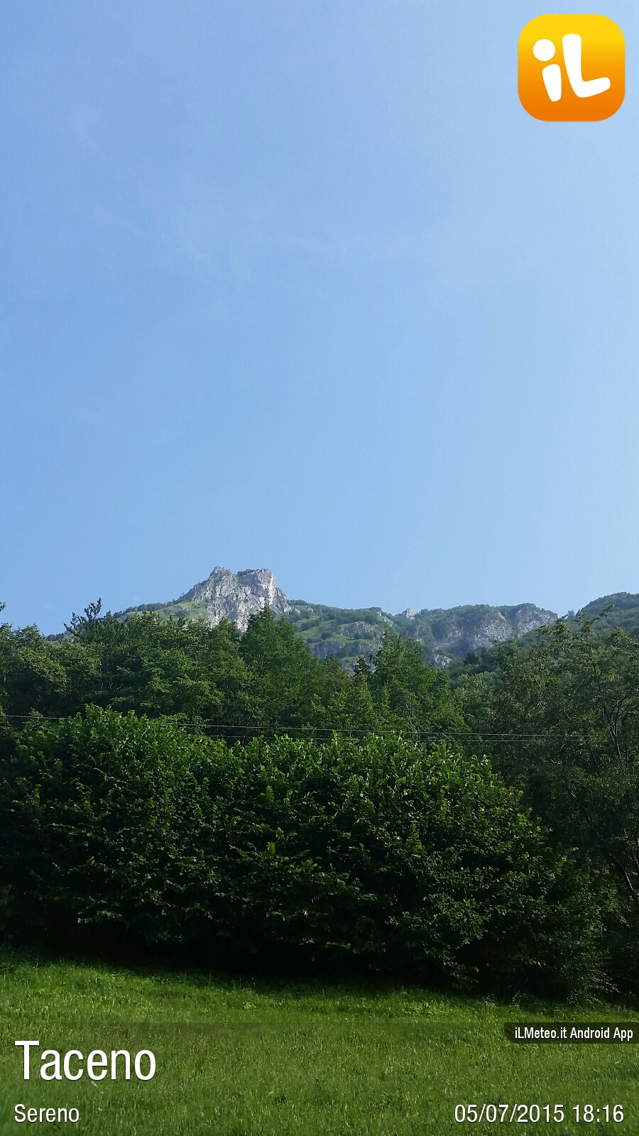 Foto meteo - Taceno - Taceno ore 18:17 » ILMETEO.it