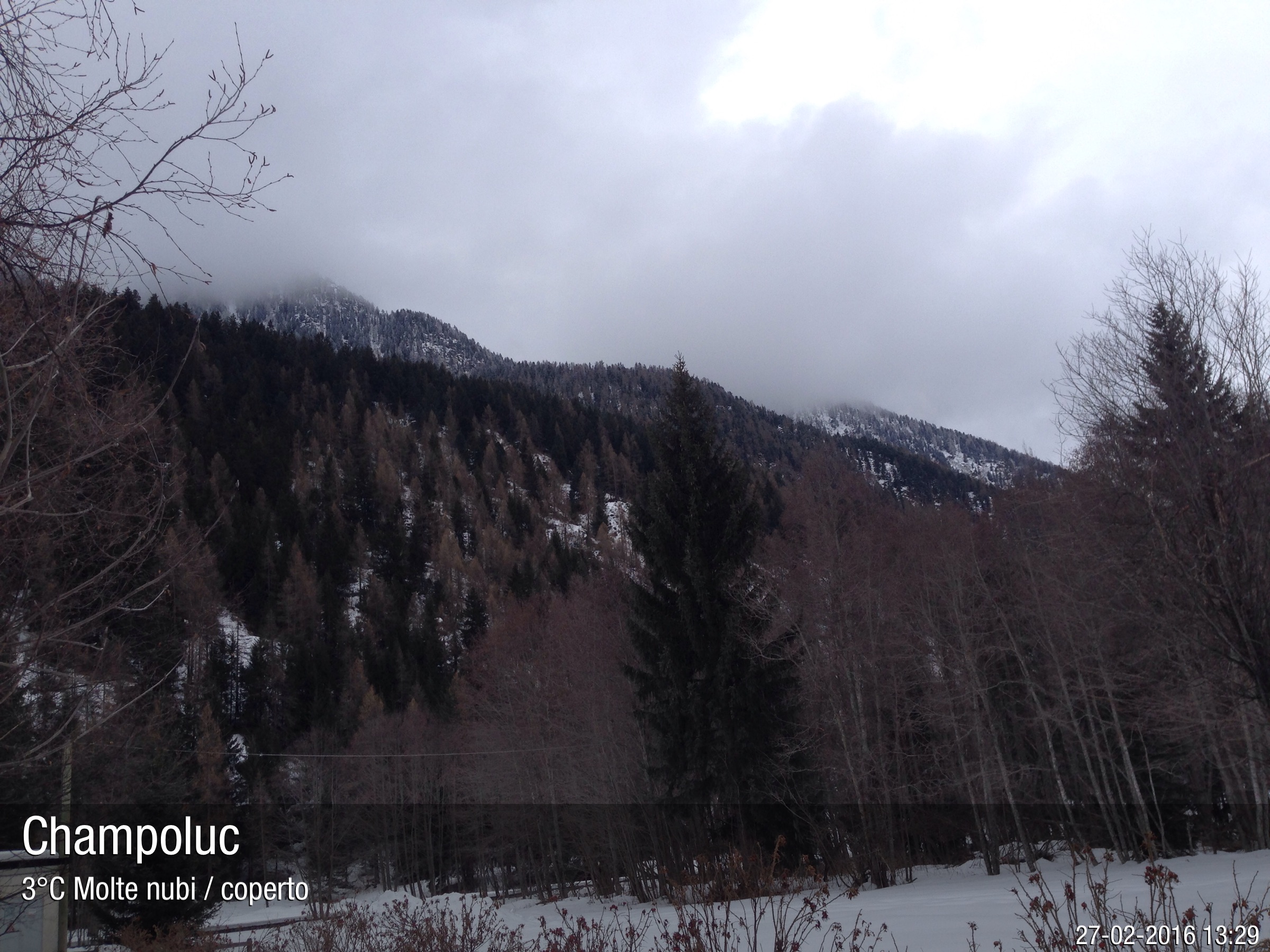 Foto meteo - Champoluc - Champoluc ore 13:29 » ILMETEO.it