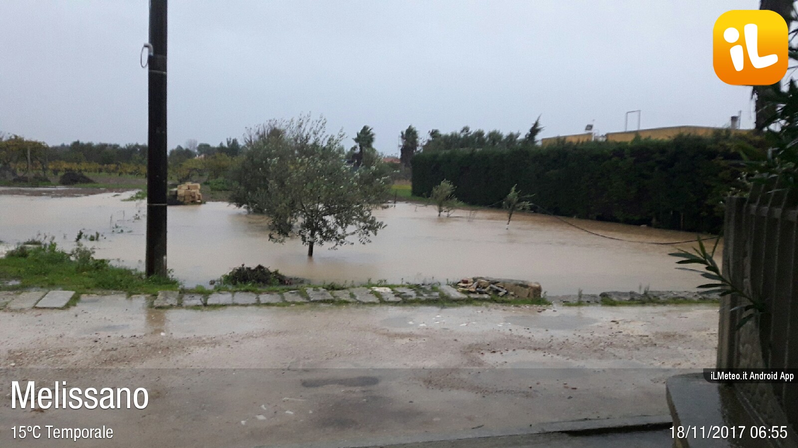 Foto meteo - Melissano - Melissano ore 6:55 » ILMETEO.it