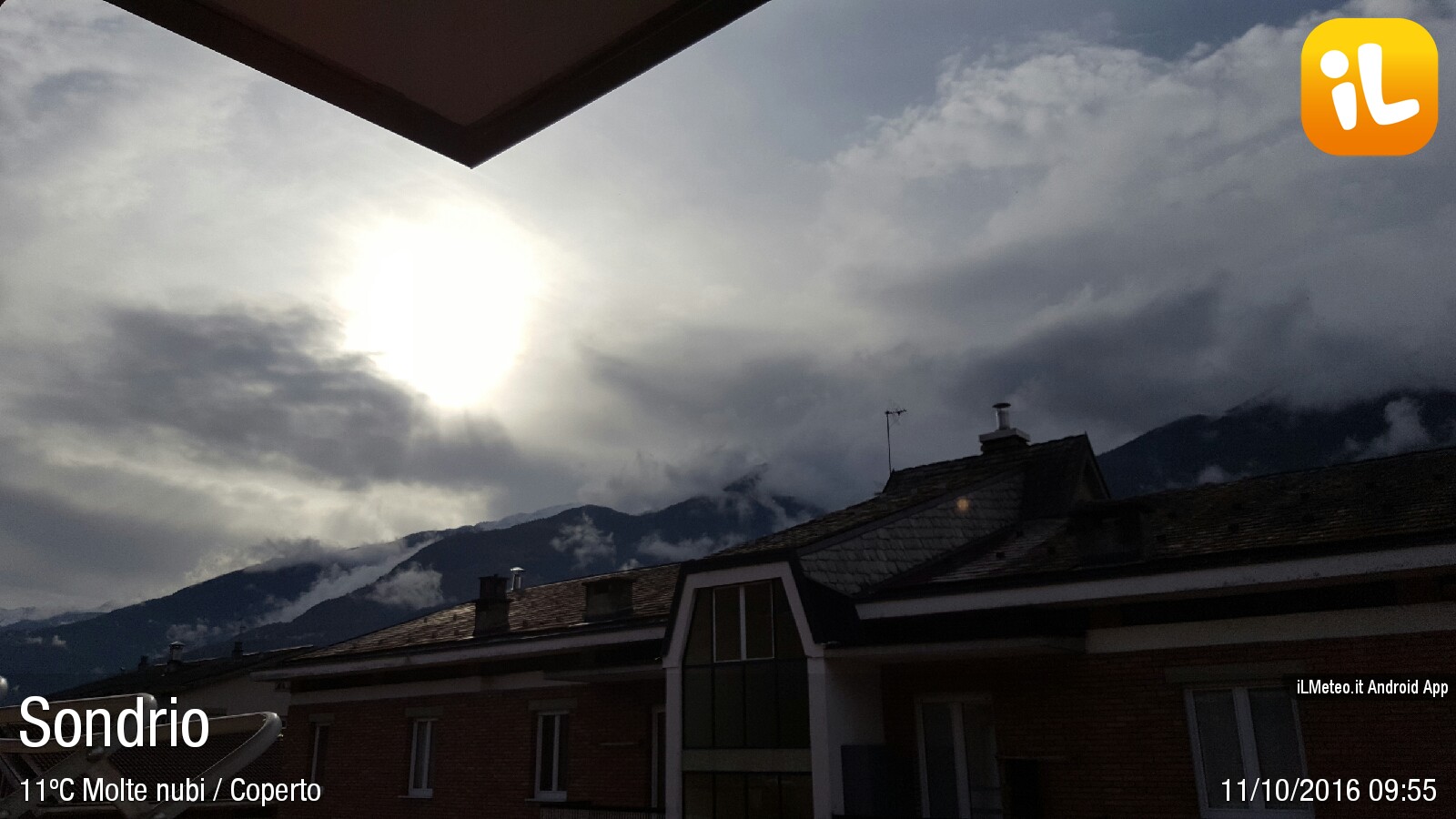 Foto meteo - Sondrio - Sondrio ore 9:55 » ILMETEO.it
