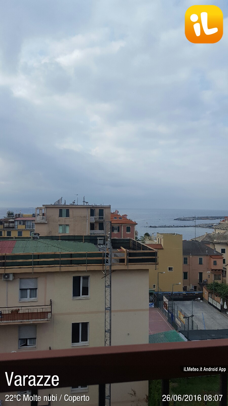 Foto meteo - Varazze - Varazze ore 8:07 » ILMETEO.it
