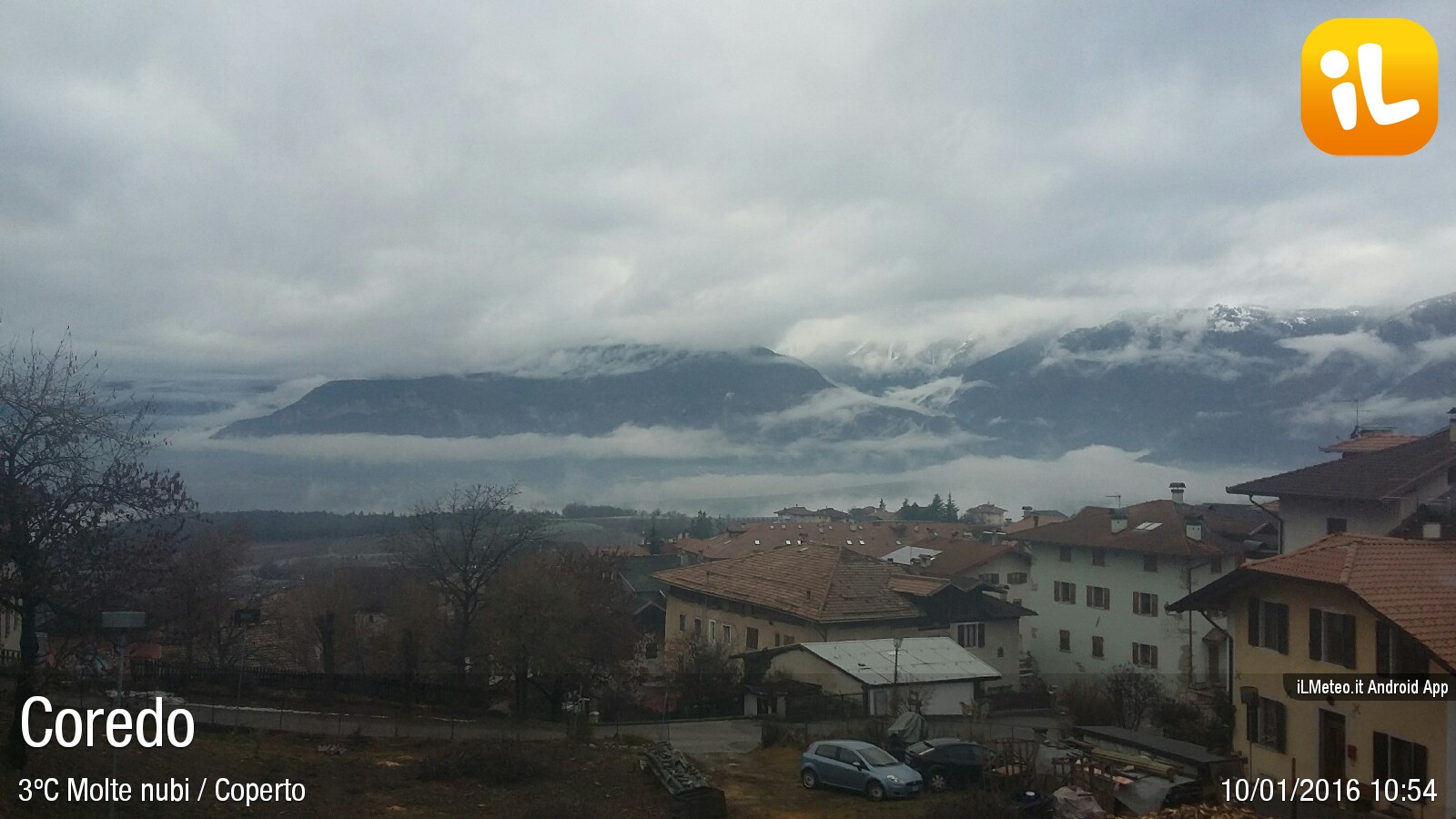 Foto meteo - Coredo - Coredo ore 10:54 » ILMETEO.it