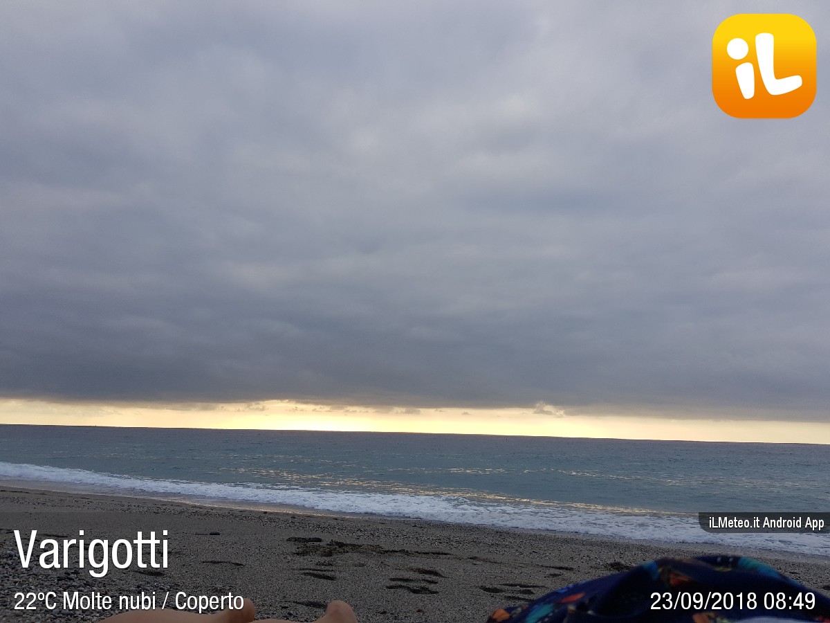 Foto meteo - Varigotti - Varigotti ore 8:49 » ILMETEO.it