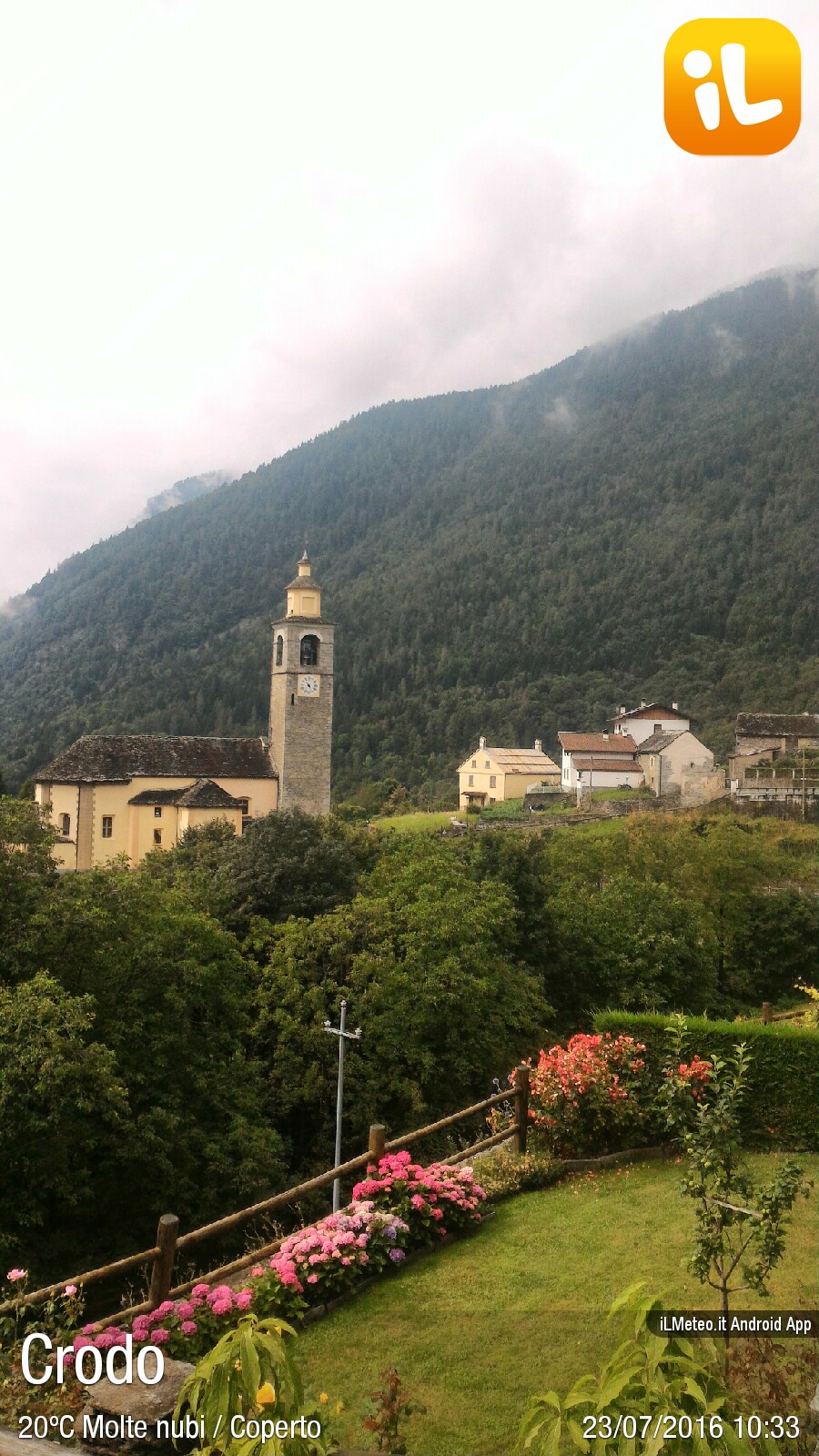 Foto meteo - Crodo - Crodo ore 10:33 » ILMETEO.it