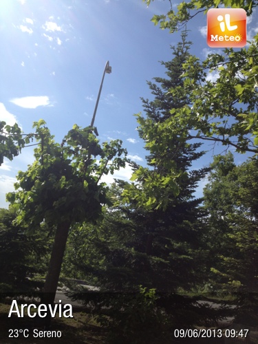 Foto meteo - Arcevia - Arcevia ore 9:47 » ILMETEO.it