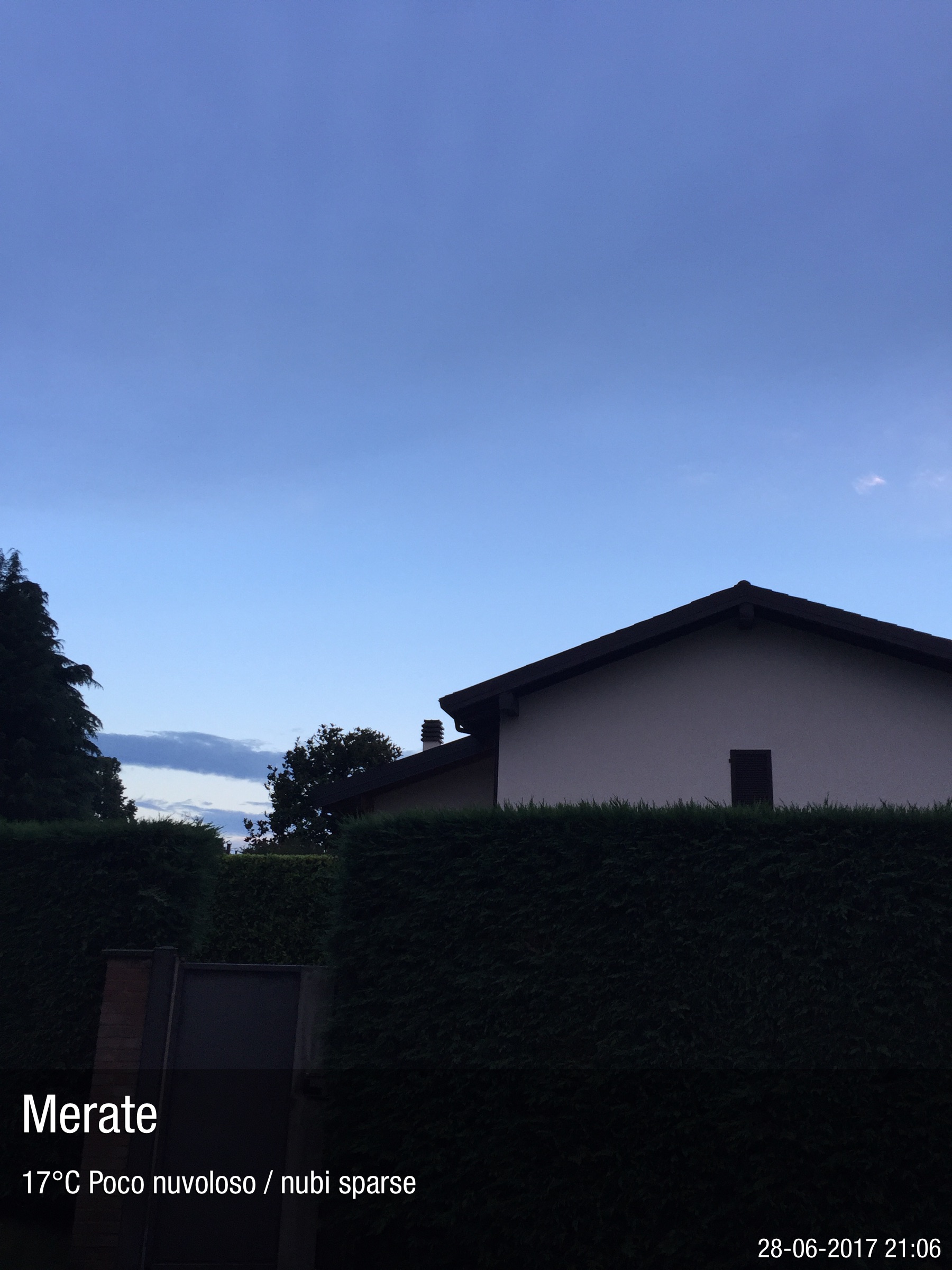 Foto meteo - Merate - Merate ore 21:06 » ILMETEO.it