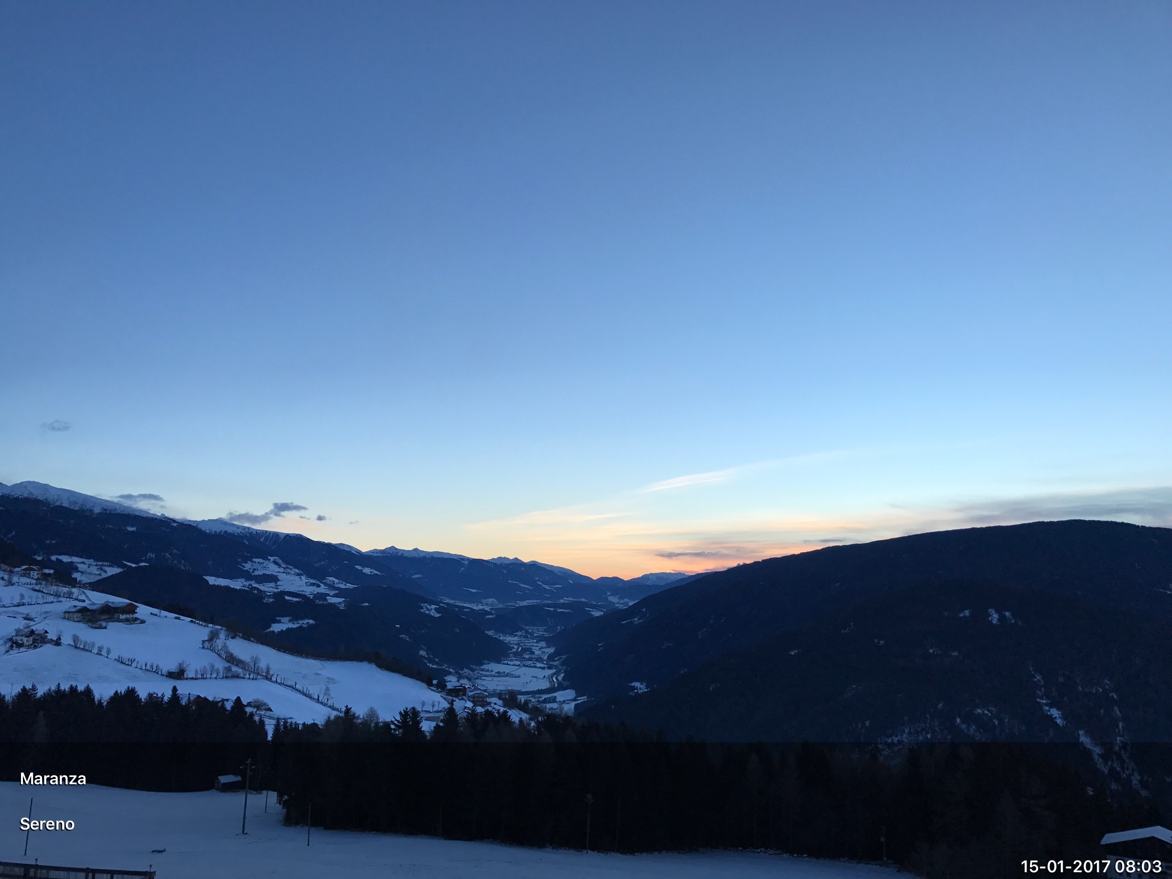 Foto meteo - Maranza - Maranza ore 8:03 » ILMETEO.it