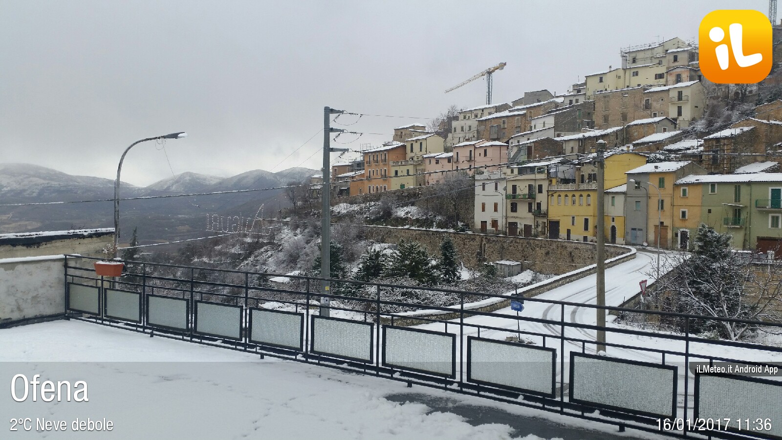 Foto meteo - Ofena - Ofena ore 11:36 » ILMETEO.it