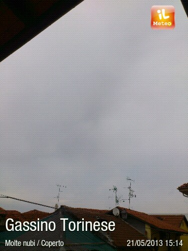 Foto meteo - Gassino Torinese - Gassino Torinese ore 15:14 » ILMETEO.it