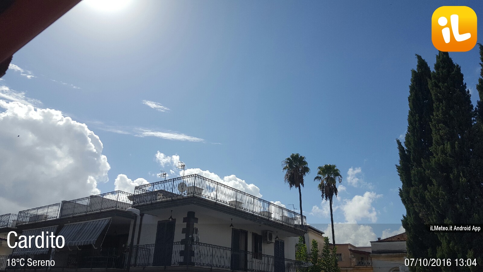 Foto meteo - Cardito - Cardito ore 13:04 » ILMETEO.it