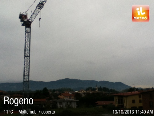 Foto meteo - Rogeno - Rogeno ore 11:40 » ILMETEO.it