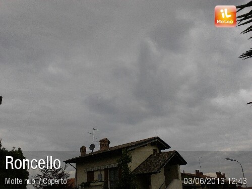 Foto meteo - Roncello - Roncello ore 12:41 » ILMETEO.it