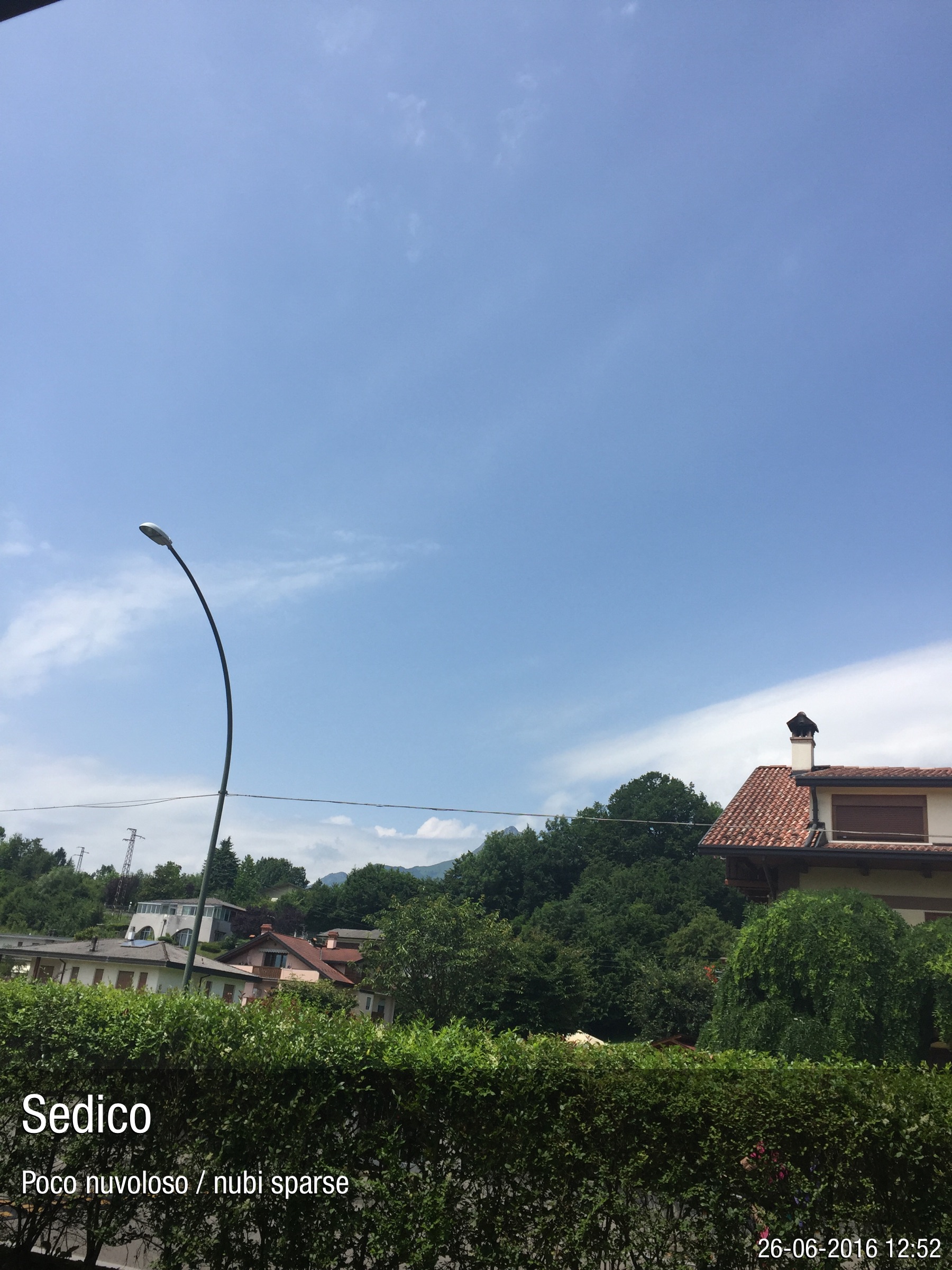 Foto meteo - Sedico - Sedico ore 12:52 » ILMETEO.it