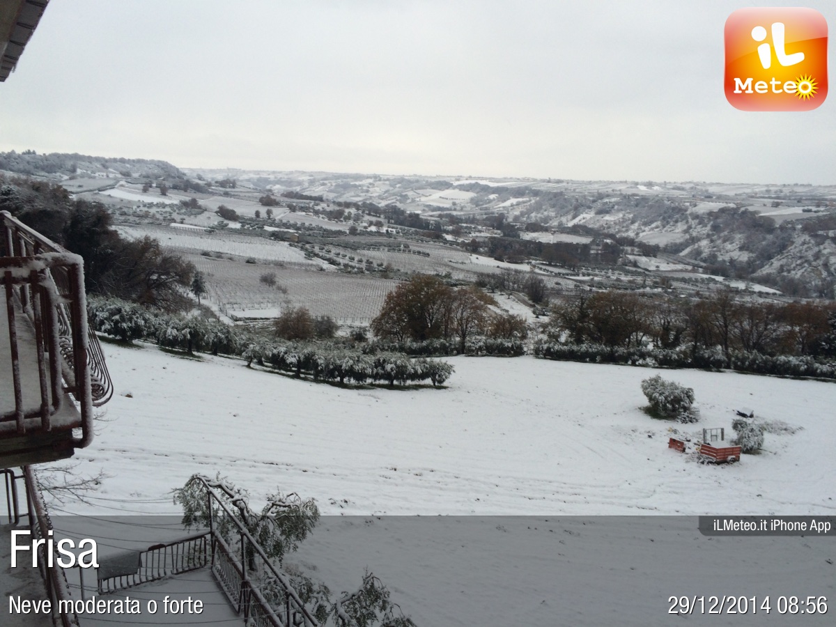 Foto meteo - Frisa - Frisa ore 8:56 » ILMETEO.it