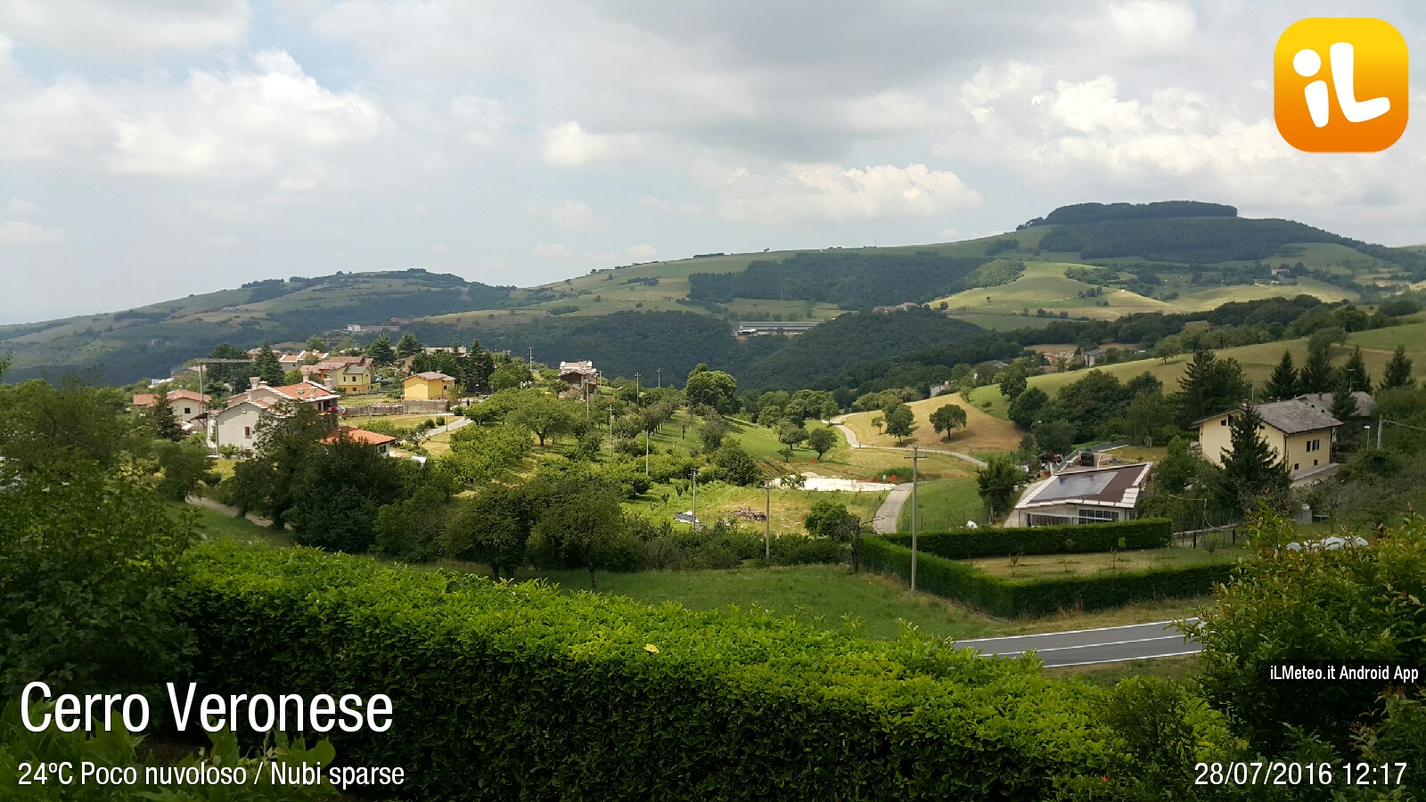 Foto meteo - Cerro Veronese - Cerro Veronese ore 12:17 » ILMETEO.it