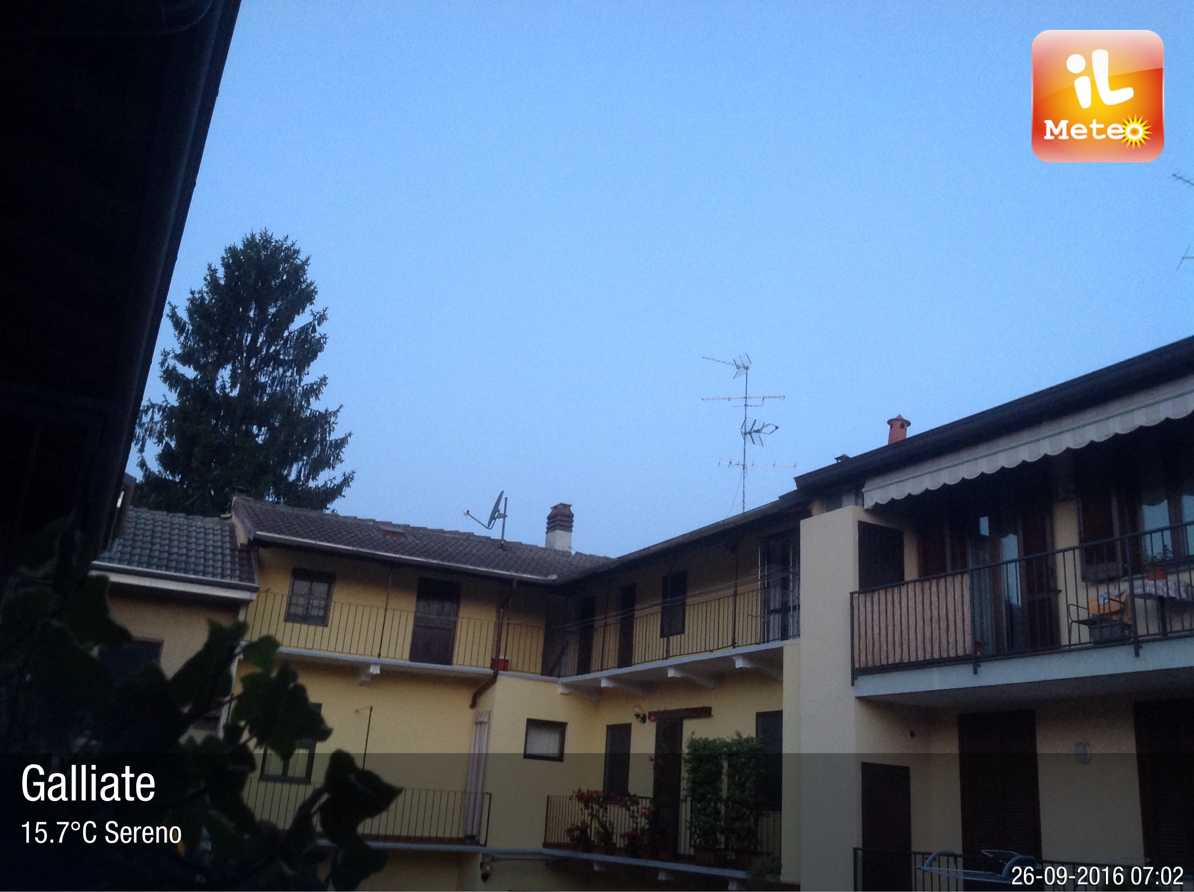 Foto meteo - Galliate - Galliate ore 7:02 » ILMETEO.it
