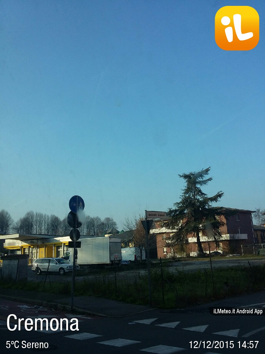 Foto meteo - Cremona - Cremona ore 14:57 » ILMETEO.it