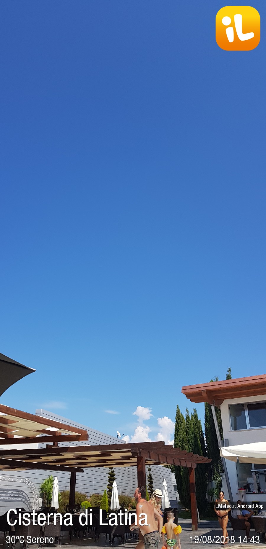 Foto meteo - Cisterna di Latina - Cisterna di Latina ore 14:44 » ILMETEO.it