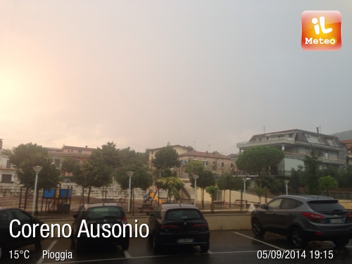 Foto meteo - Coreno Ausonio - Coreno Ausonio ore 19:15 » ILMETEO.it