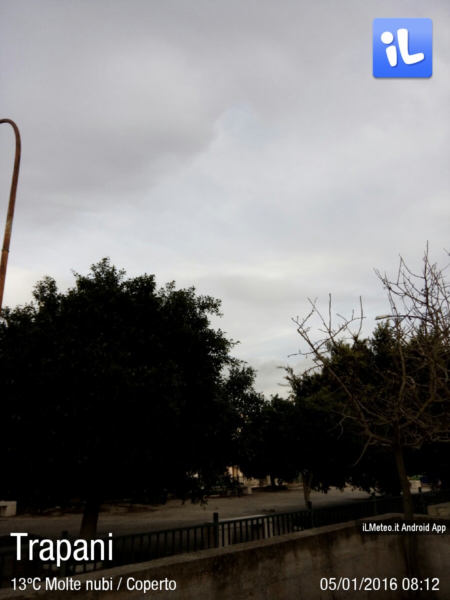 Foto meteo - Trapani - Trapani ore 8:13 » ILMETEO.it