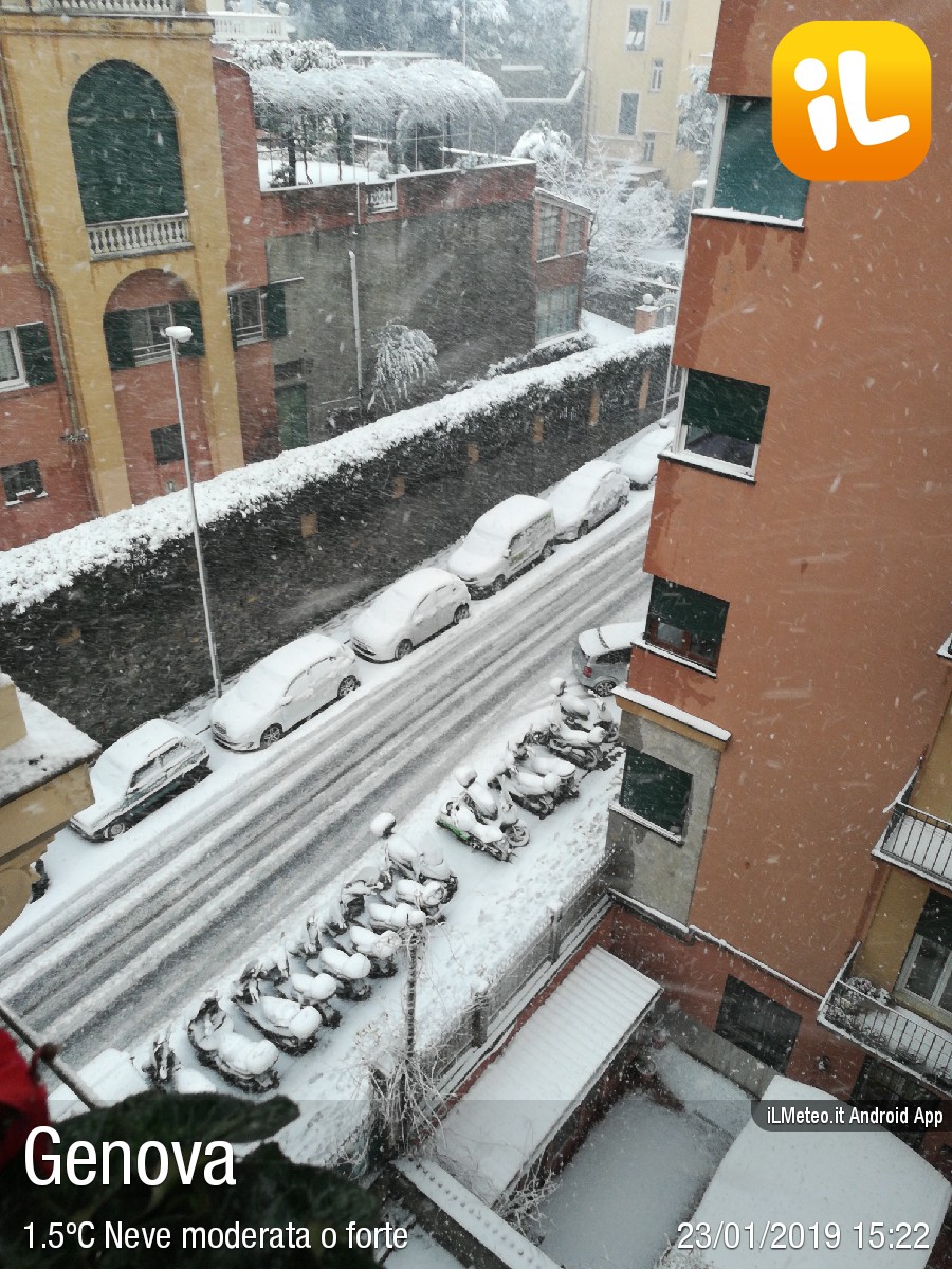 Foto meteo - Genova - Genova ore 15:21 » ILMETEO.it