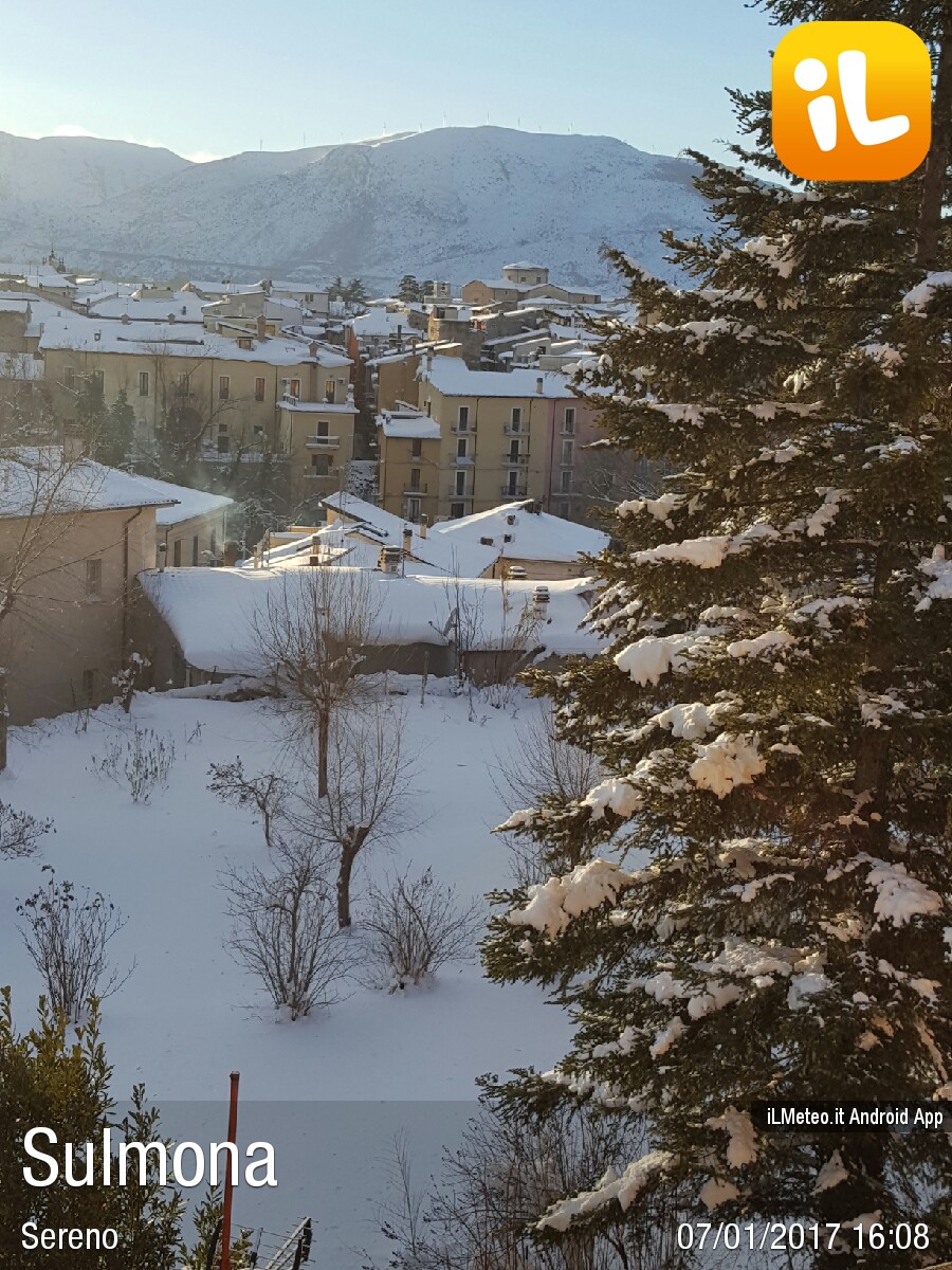 Foto meteo - Sulmona - Sulmona ore 16:08 » ILMETEO.it