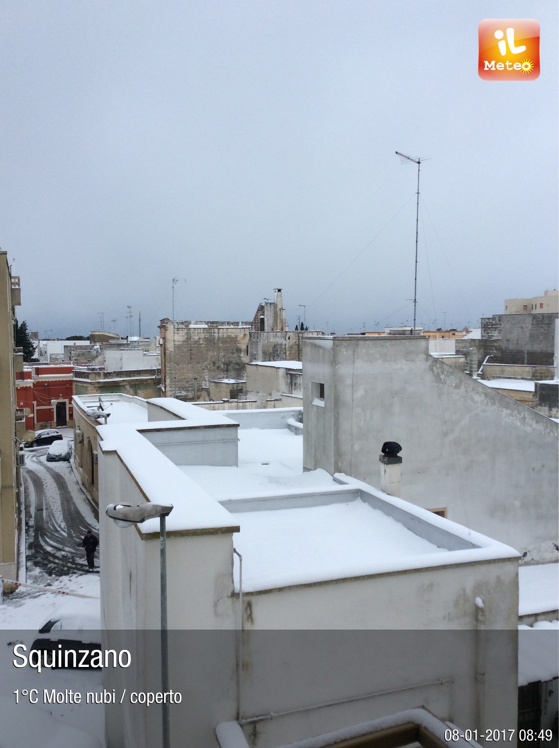 Foto meteo - Squinzano - Squinzano ore 8:49 » ILMETEO.it