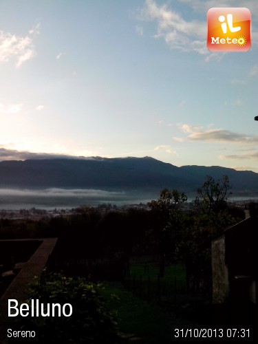 Foto meteo - Belluno - Belluno ore 7:36 » ILMETEO.it