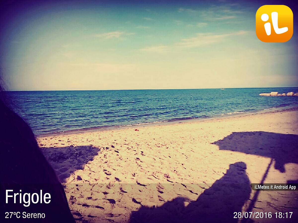 Foto meteo - Frigole - Frigole ore 18:17 » ILMETEO.it