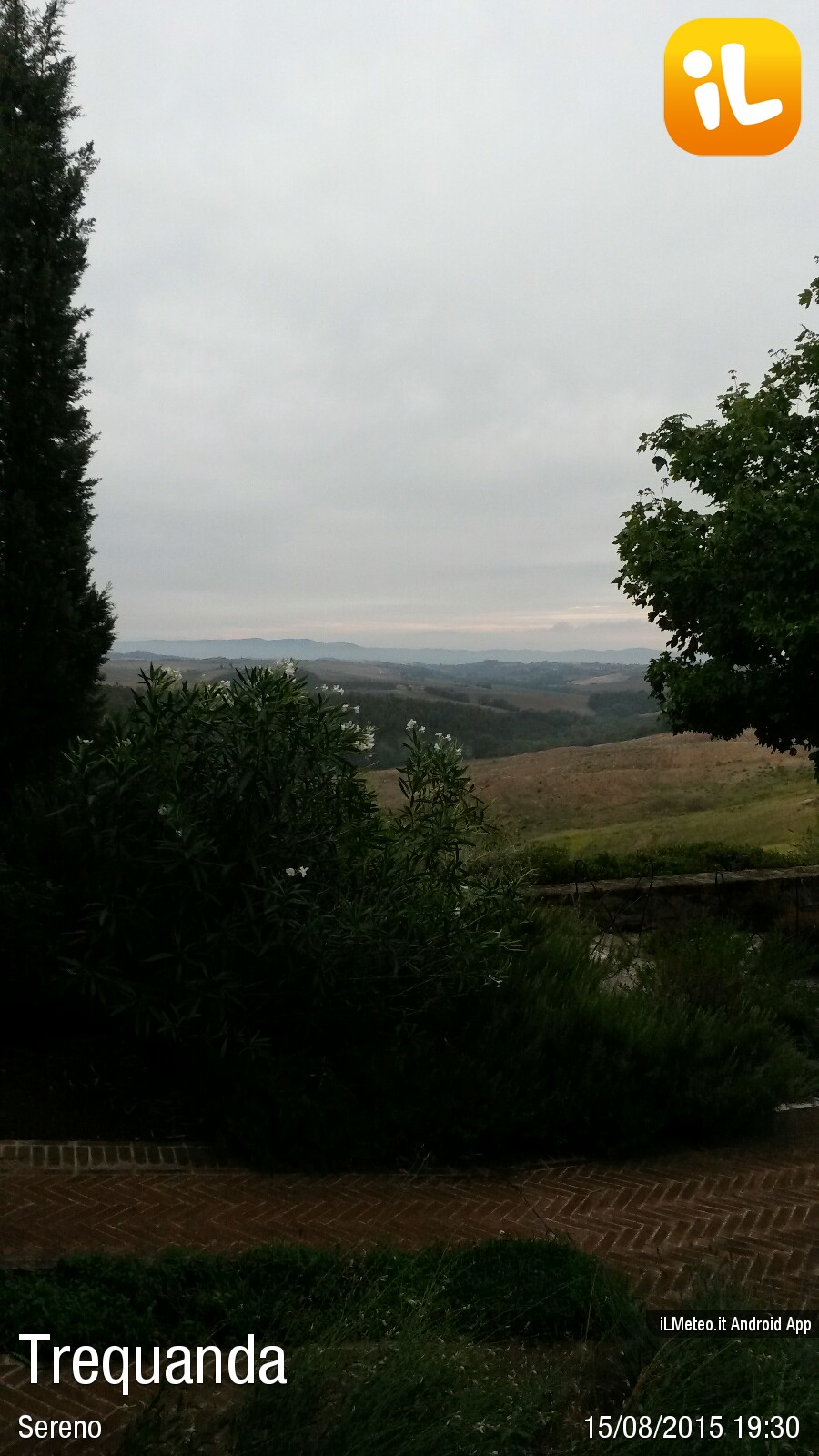 Foto meteo - Trequanda - Trequanda ore 19:40 » ILMETEO.it