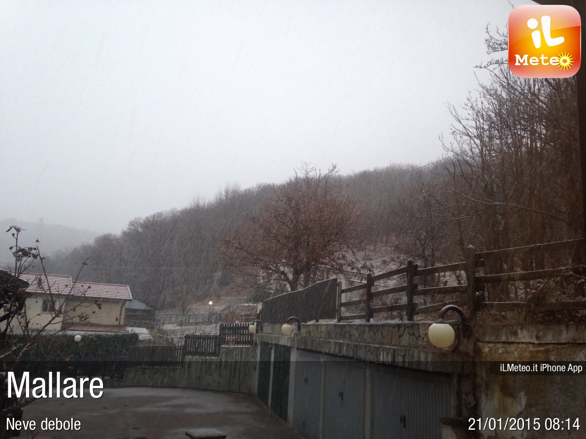 Foto meteo - Mallare - Mallare ore 8:14 » ILMETEO.it