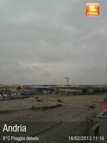 Foto meteo - Andria - Andria ore 11:16 » ILMETEO.it