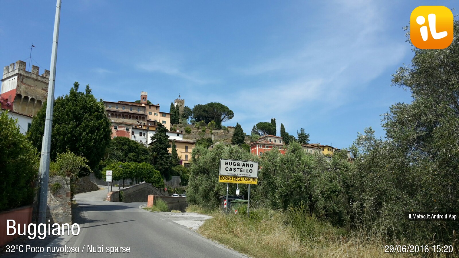 Foto meteo - Buggiano - Buggiano ore 15:16 » ILMETEO.it