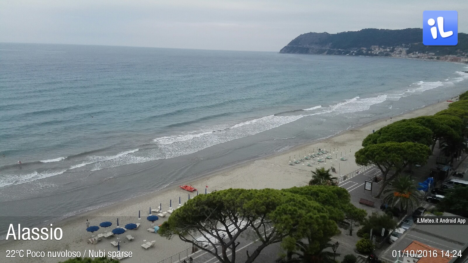 Foto meteo - Alassio - Alassio ore 14:24 » ILMETEO.it