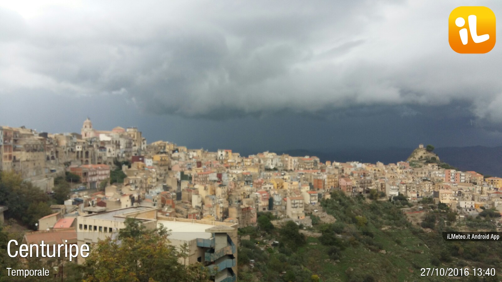 Foto meteo - Centuripe - Centuripe ore 13:40 » ILMETEO.it