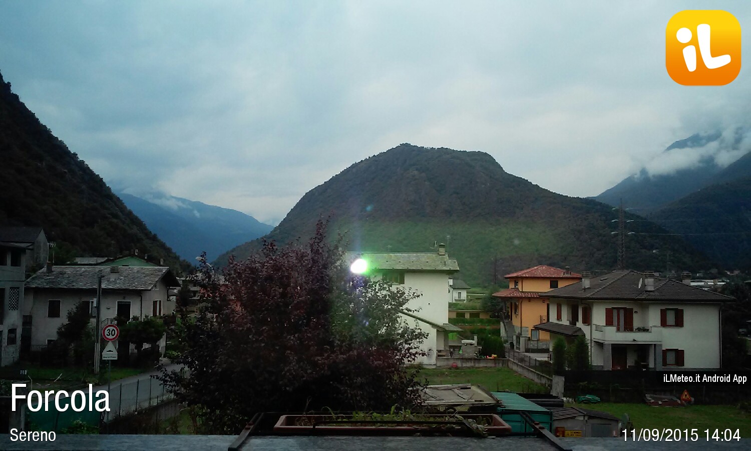 Foto meteo - Forcola - Forcola ore 14:05 » ILMETEO.it