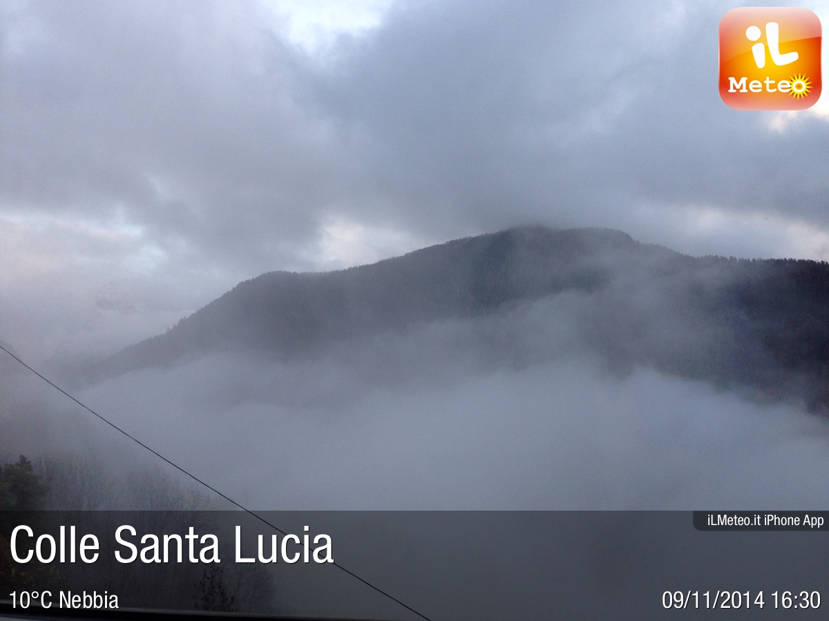 Foto meteo - Colle Santa Lucia - Colle Santa Lucia ore 16:30 » ILMETEO.it