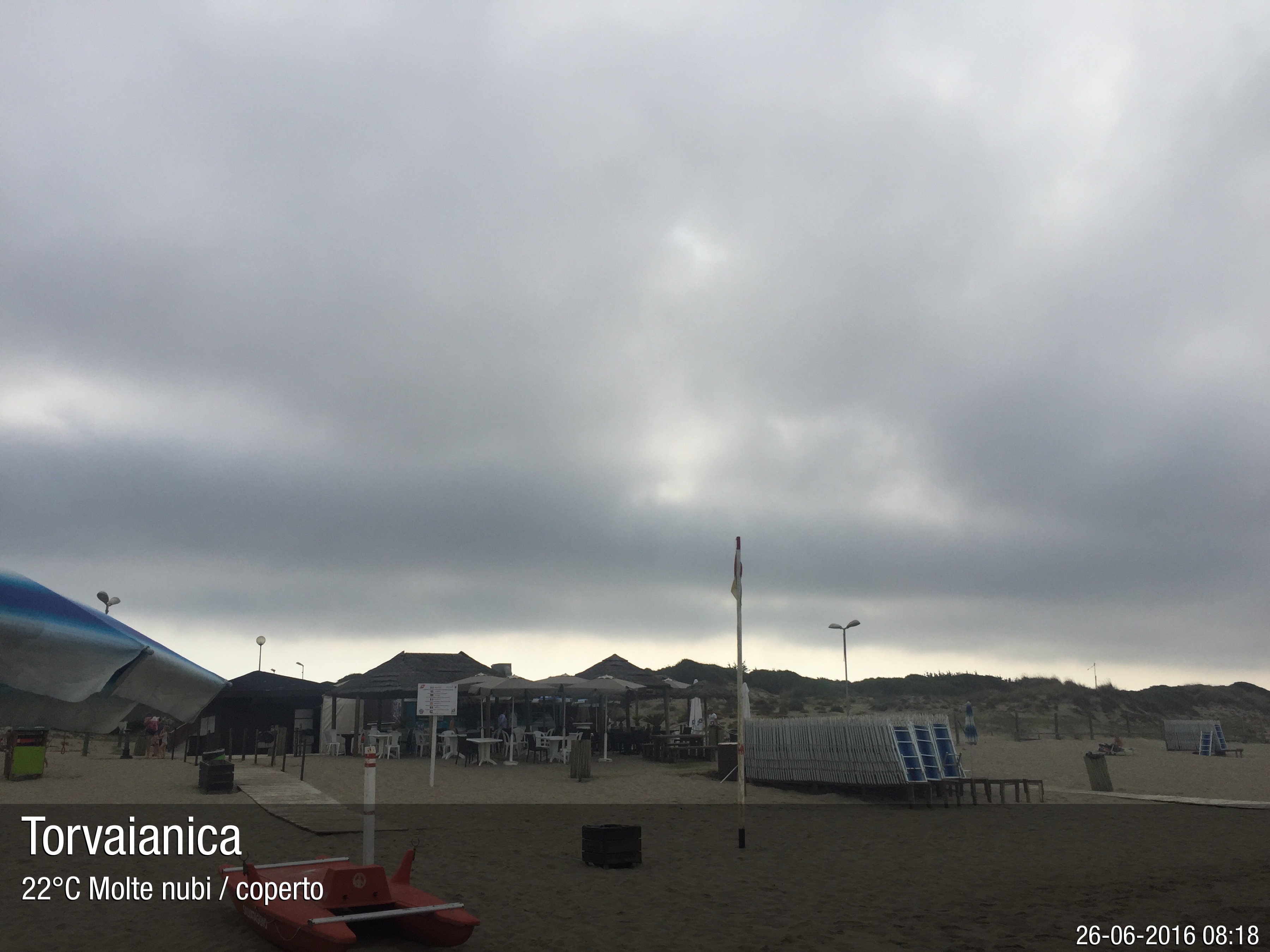 Foto meteo - Torvaianica - Torvaianica ore 8:18 » ILMETEO.it